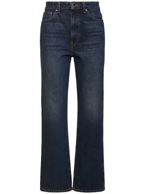 Khaite High-rise Straight Jeans