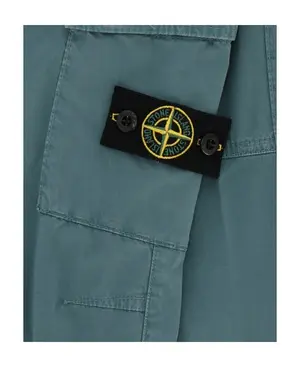 Stone Island Logo Cargo Pants