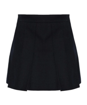 A.p.c. Pleated Mini Skirt - Black