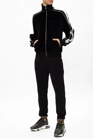 Versace Medusa Head Embroidered Zipped Track Jacket