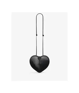Alaïa Heart Shoulder Bag - Black