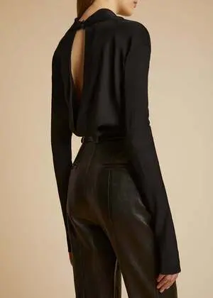 Khaite Long-sleeved Blouse