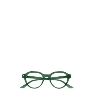Gucci Round Frame Glasses - Green