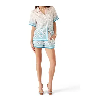 Casablanca Gradient Heart Monogram Shorts