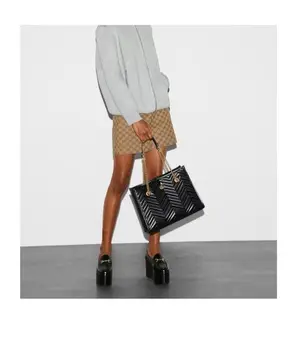 Gucci Gg Marmont Quilted Shoulder Bag