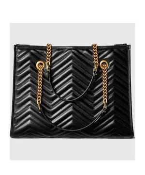Gucci Gg Marmont Quilted Shoulder Bag