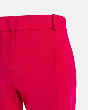 Pinko Straight Leg Casual Pants - Red