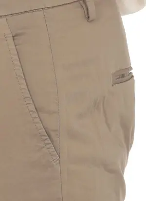 DONDUP Mid-rise Straight-leg Trousers - Gray