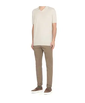 DONDUP Mid-rise Straight-leg Trousers - Gray