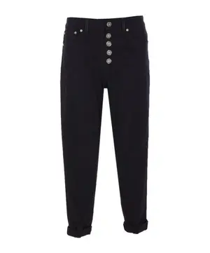 Dondup Button Detailed Bottoms For Women