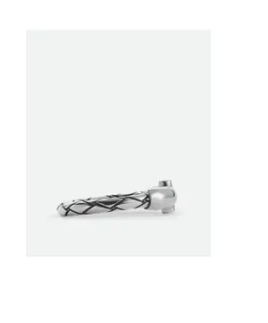 Bottega Veneta Intreccio Ring - Silver