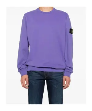 Stone Island Logo Patch Crewneck Sweatshirt