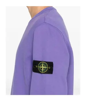 Stone Island Logo Patch Crewneck Sweatshirt