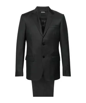 Zegna Single-breasted Suit - Black