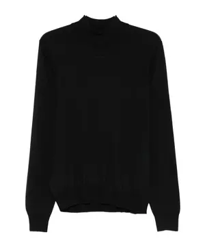 Tagliatore Turtleneck Sweater - Black