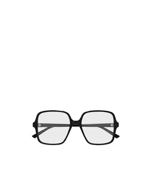Gucci Rectangular Frame Eyeglasses - Black