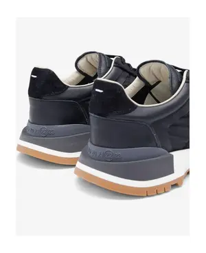 MAISON MARGIELA Retro Lace-up Sneakers - Black