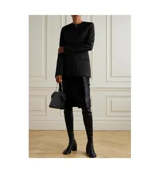 TOTEME Long Sleeved Crewneck Jacket