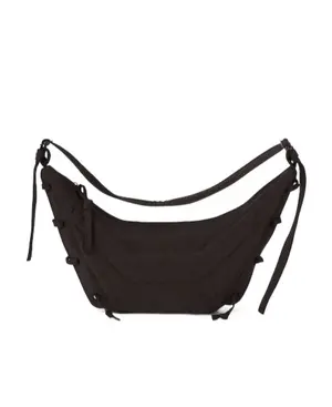 LEMAIRE Small Game Soft Cross-body Bag - Black