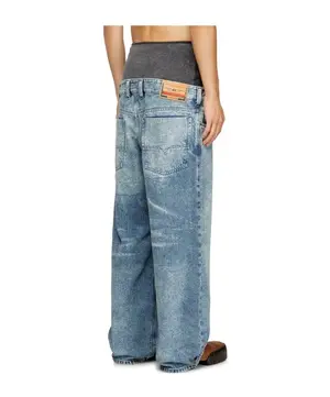 DIESEL® D-eni Five-pocket Jeans - Medium Blue