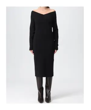 Stella McCartney Boat Neck Midi Dress
