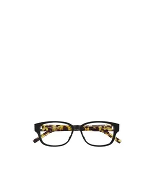 Saint Laurent Rectangle Frame Eyeglasses - Black