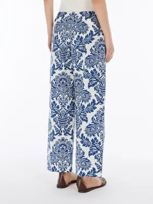 Max Mara Printed Poplin Joggers