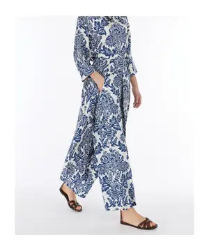 Max Mara Printed Poplin Joggers