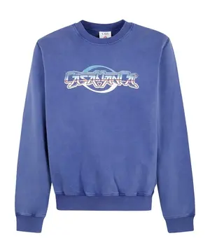 Casablanca Logo-print Sweatshirt - Navy