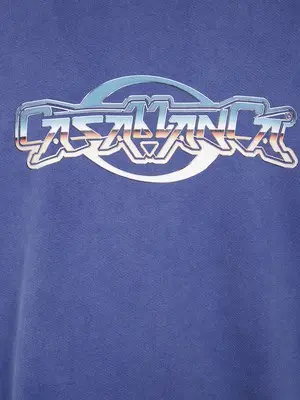 Casablanca Logo-print Sweatshirt - Navy