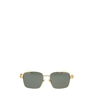 Gucci Rectangle Frame Sunglasses - Gray
