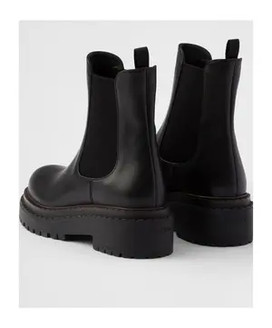 Prada Round-toe Chelsea Boots