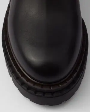 Prada Round-toe Chelsea Boots