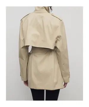 THE ROW Tavoris Trench Coat - Sandstone Brown