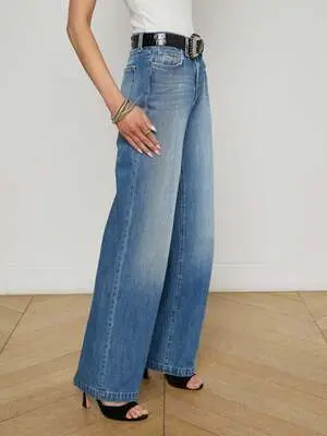 L'AGENCE Clayton Wide Leg Jeans