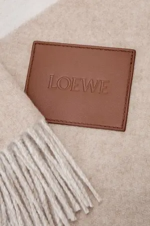 Loewe Anagram Jacquard Blanket