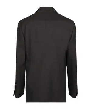 LARDINI Single-breasted Blazer - Black