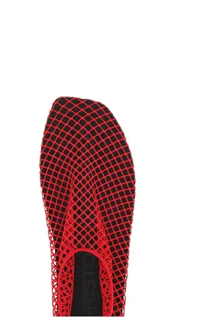 Christopher Esber Mesh Square Toe Ballet Flats