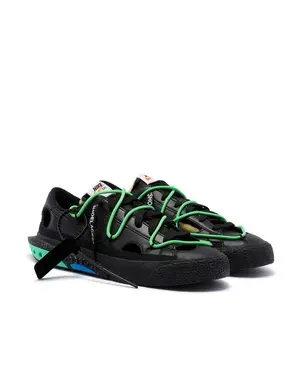 Nike X Off-white Blazer Low-top Sneakers - Black