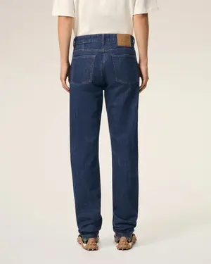 Ami Straight-leg Jeans - Indigo