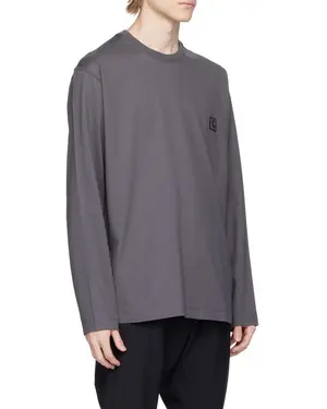 WOOYOUNGMI Embossed Long-sleeved T-shirt