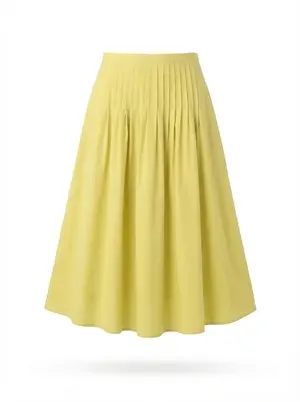 Max Mara Pleated Midi Skirt