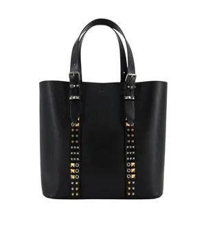 Valentino Garavani Rockstud Medium Studded Tote Bag - Black