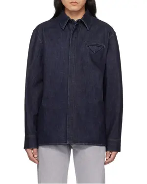 Bottega Veneta Denim Shirt - Black