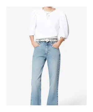 Isabel Marant Étoile Maeliss T-shirt With Puff Sleeves
