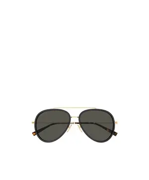 Gucci Aviator Frame Sunglasses - Black