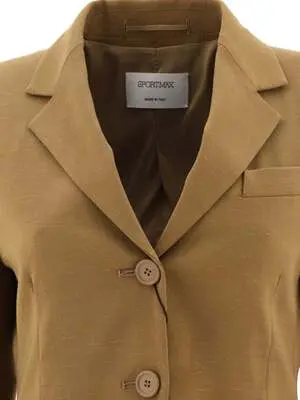 Sportmax Lapel Suit Coat