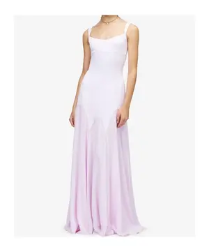 Alexander McQueen Sleeveless Maxi Dress - White