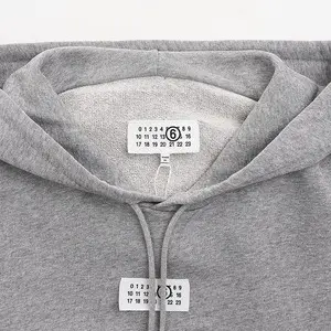 MAISON MARGIELA Drawstring Raw-hem Hoodie