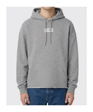 MAISON MARGIELA Drawstring Raw-hem Hoodie